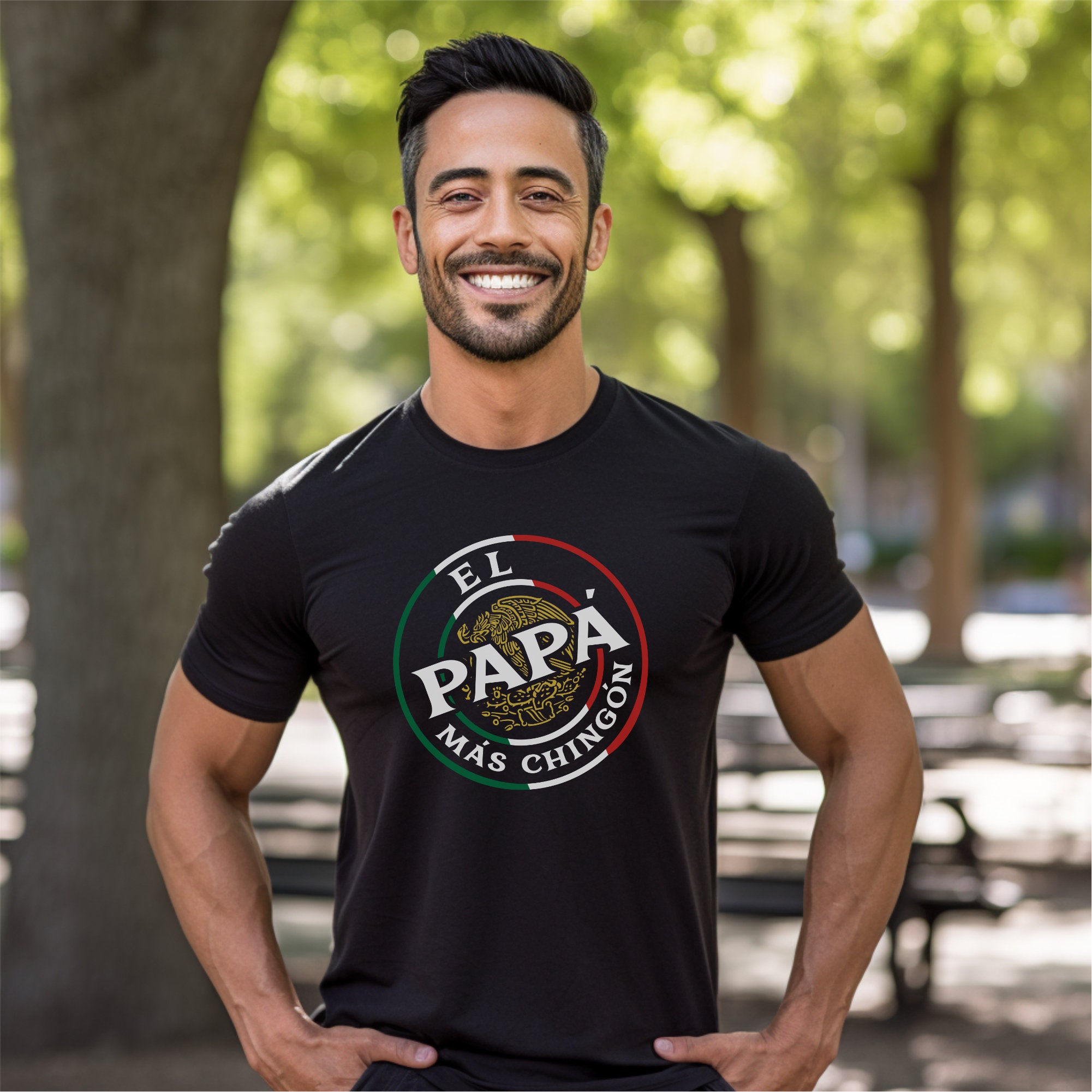 El Papa Mas Chingon PNG Mexican Flag Golden Eagle Papa Mexicano Digital ...