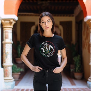 La Tia Mas Chingona PNG Mexican Flag Tia Mexicana Sublimation Digital ...