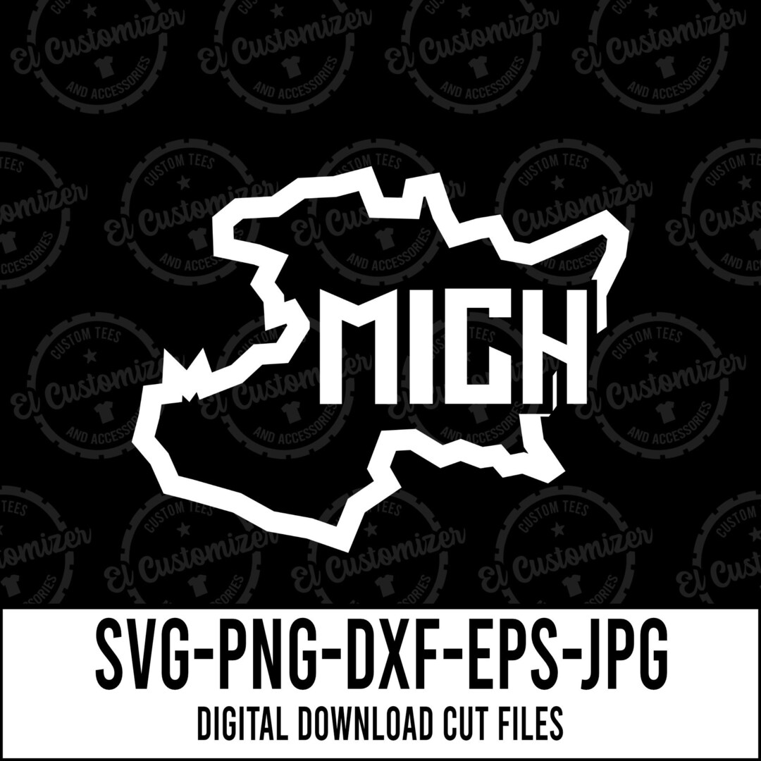 Michoacan SVG Cut Files Svg Png Dxf Jpg Eps Digital Files for Cricut ...
