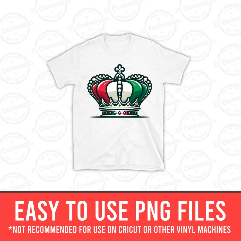 Mexican Flag Crown PNG: Sublimation Digital Download - Etsy