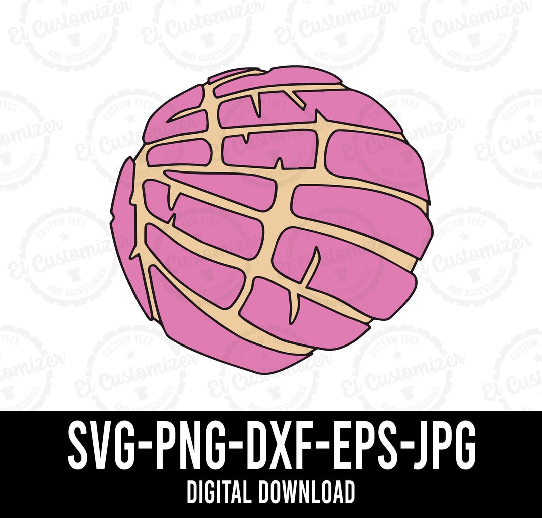 Concha SVG Cut Files: Cricut & Silhouette (digital Download) - Etsy