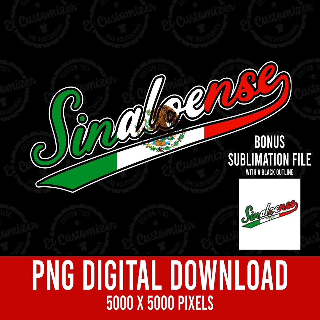 Sinaloense PNG Sinaloa Bandera Mexicana 5000 X 5000 Pixels Digital ...
