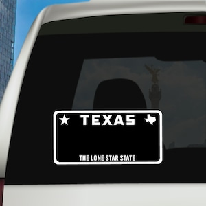 Texas License Plate SVG Cut Files: Cricut & Silhouette (digital Files ...