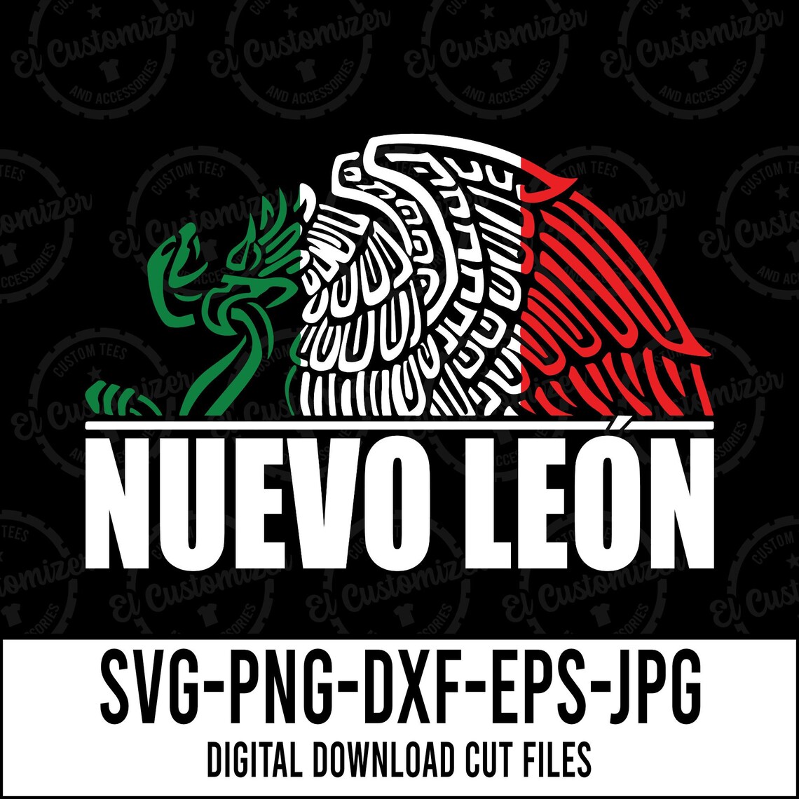 Nuevo Leon SVG Cut Files Svg Png Dxf Jpg Eps Digital Files for | Etsy