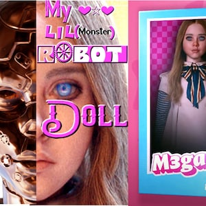 M3GAN 2.0 ROBOT DOLL (head Only) - Etsy
