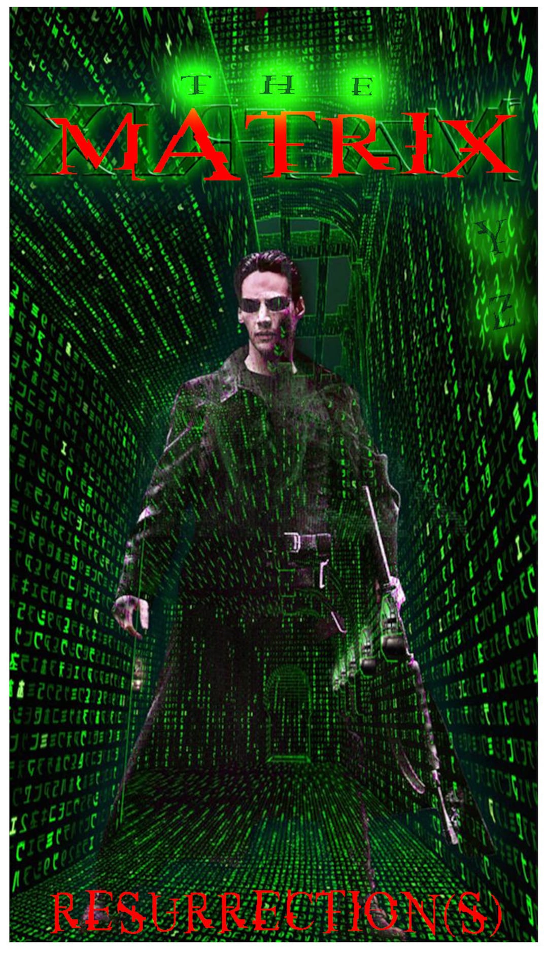 Matrix Resurrection PVC Trench Coat COSPLAY - Etsy