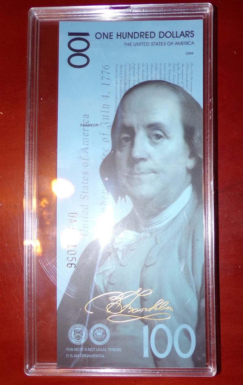 New Eco 100 Dollar Bill - Etsy