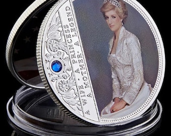 Princess Diana Silver Coin - Etsy