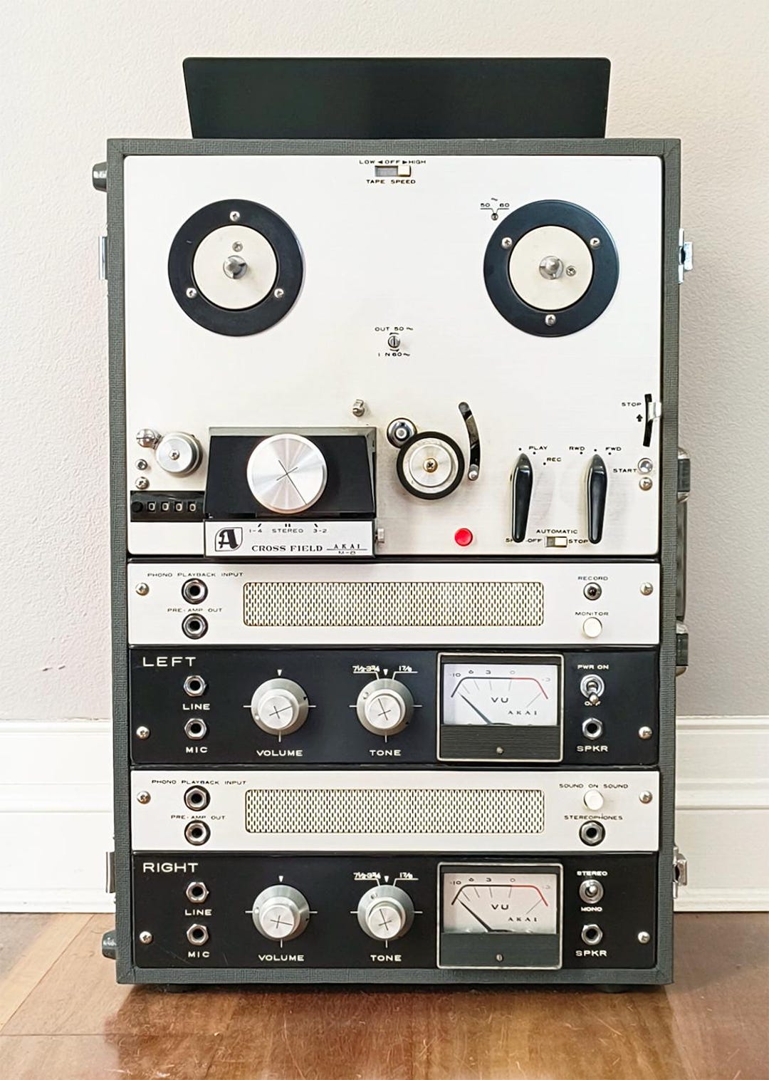 Vintage Akai M8 Stereo Reel to Reel Tape Recorder - Etsy Australia