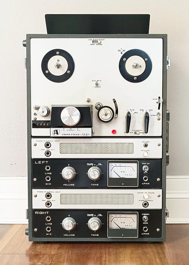 Vintage Akai M8 Stereo Reel to Reel Tape Recorder - Etsy Australia