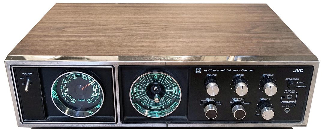 Vintage JVC 4MM-4604 - 2/4 Channel Receiver Amplifier - Etsy