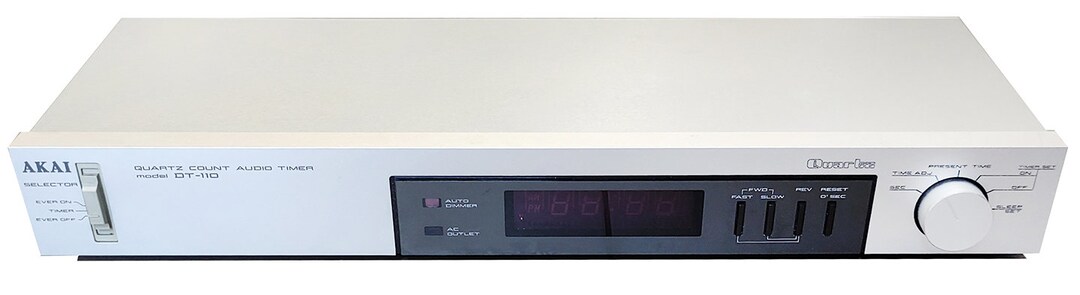 Vintage Akai DT-110 Audio Timer - Etsy Australia