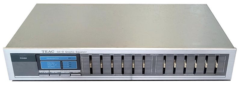 Vintage Teac GE-8 Stereo Graphic Equalizer - Etsy Australia