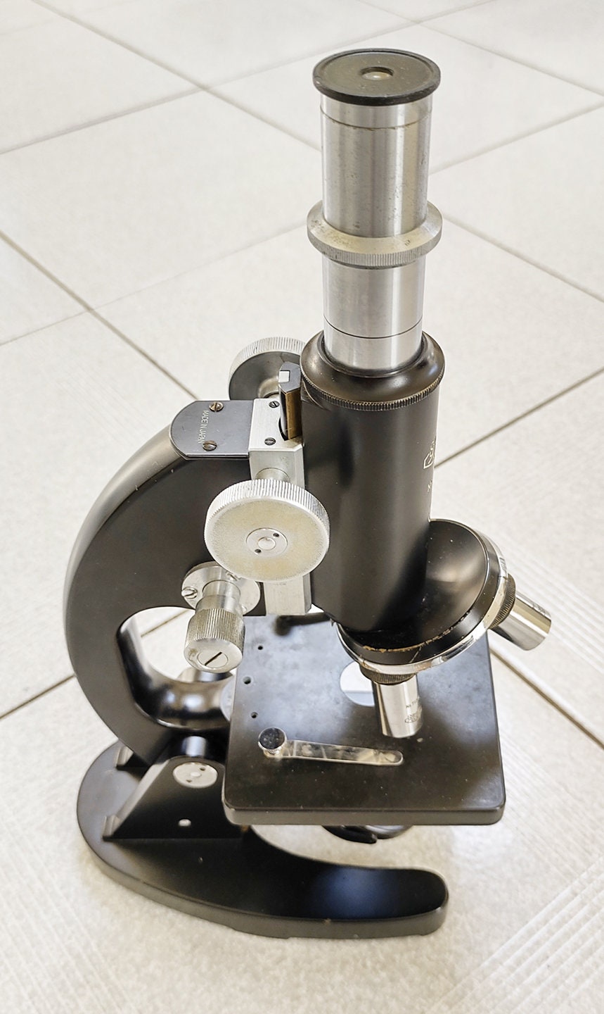 Vintage Shimadzu Kalnew SKF-S3 Microscope With 2 Objectives - Etsy