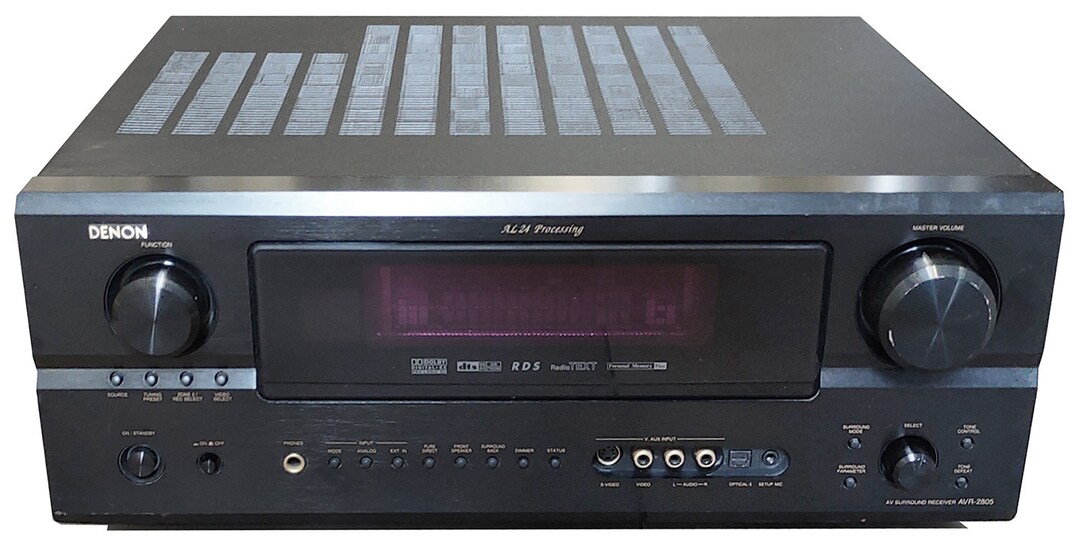 Denon AVR-2805 Home Theatre Receiver With Phono Input - Etsy