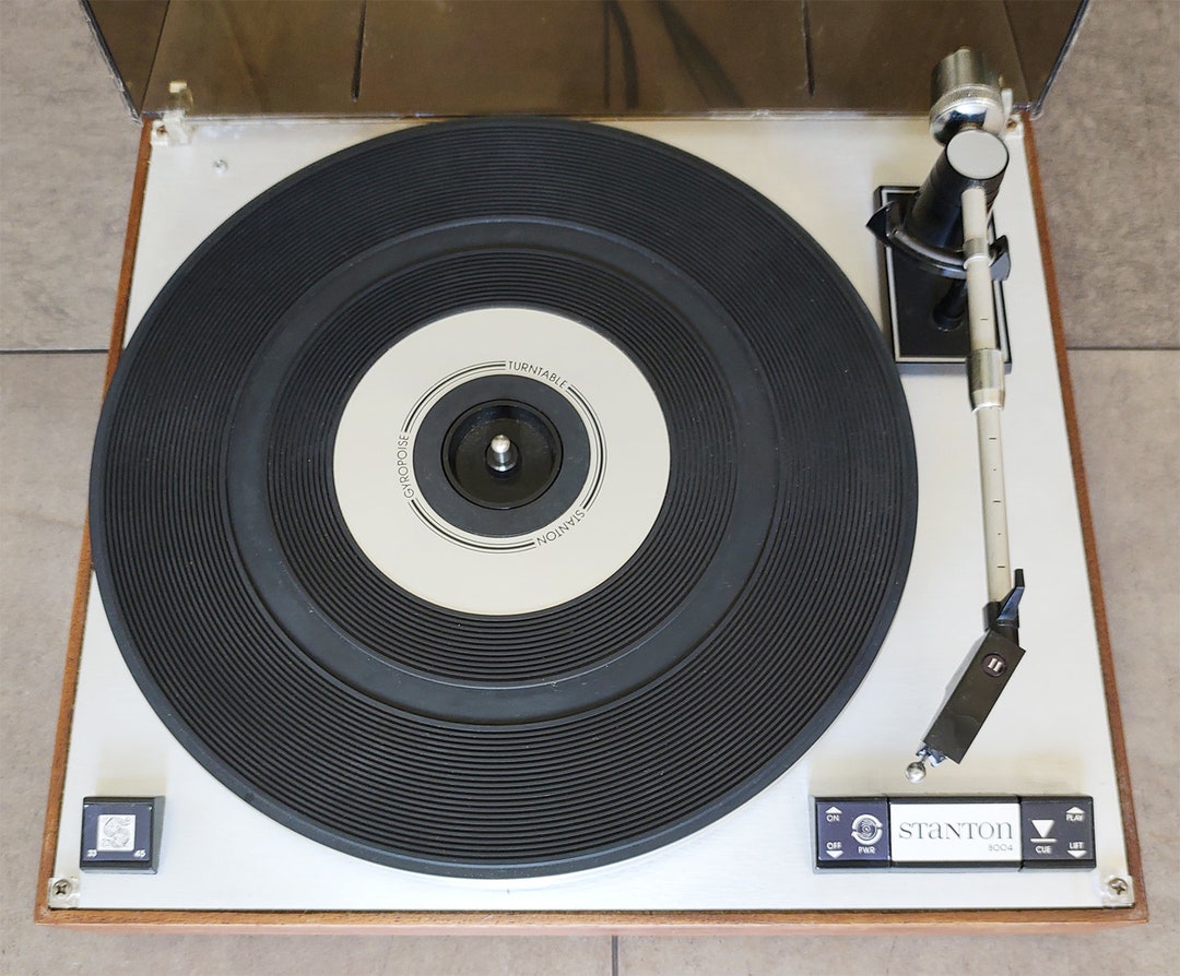 Vintage Stanton 8004 II Manual Turntable - Very Rare - Etsy