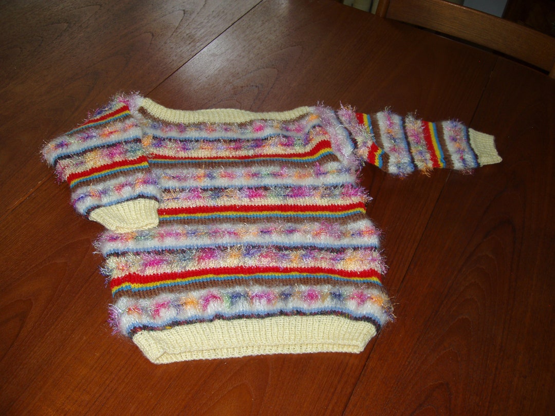 Children's Sweater Made of Wool, Wool Program Washable, Size 134 - Etsy ...