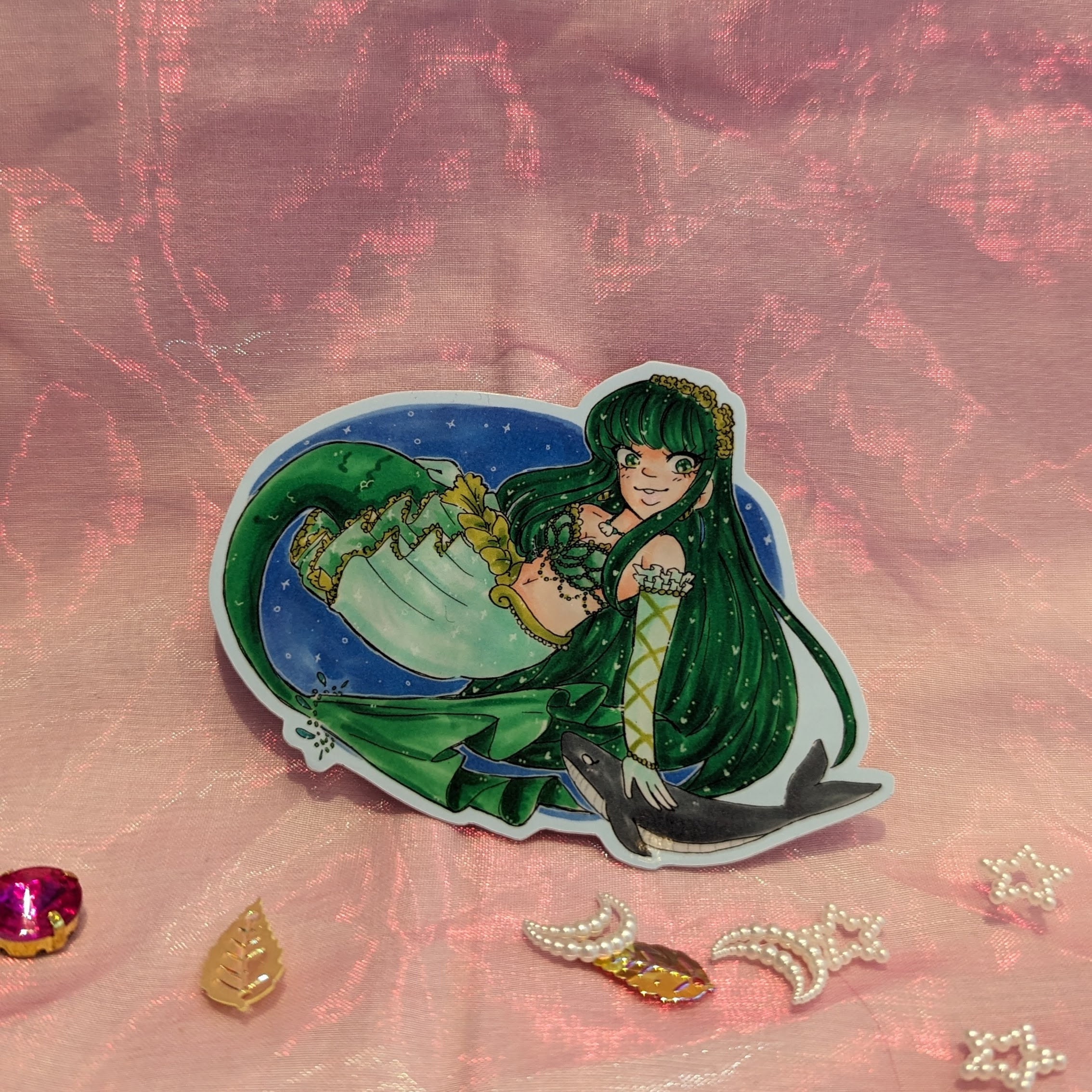 Mermaid Melody Princesses Mermaid Forms Stickers - Etsy