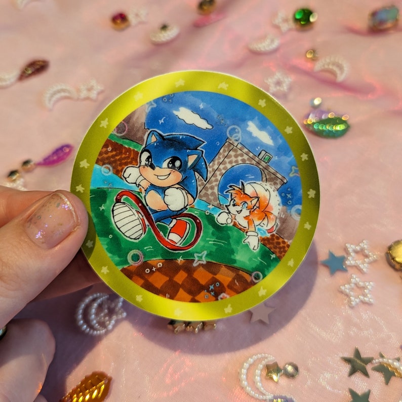 Gotta Go Fast Sonic & Tails Coin - Etsy