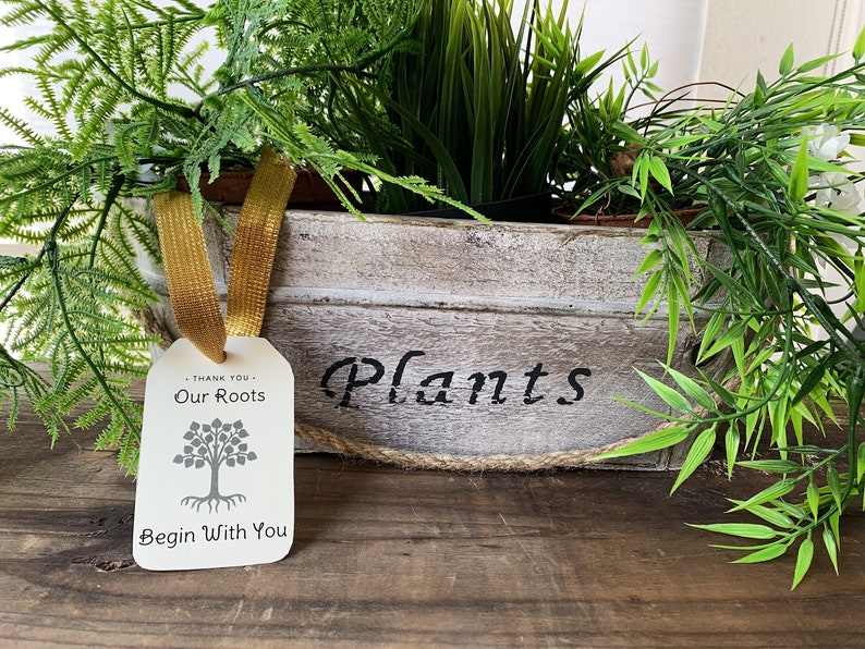 Thank You Printable, Roots Digital Download, Real Estate, Thank You ...