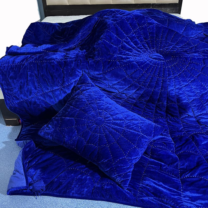 Royal Blue Velvet - Etsy