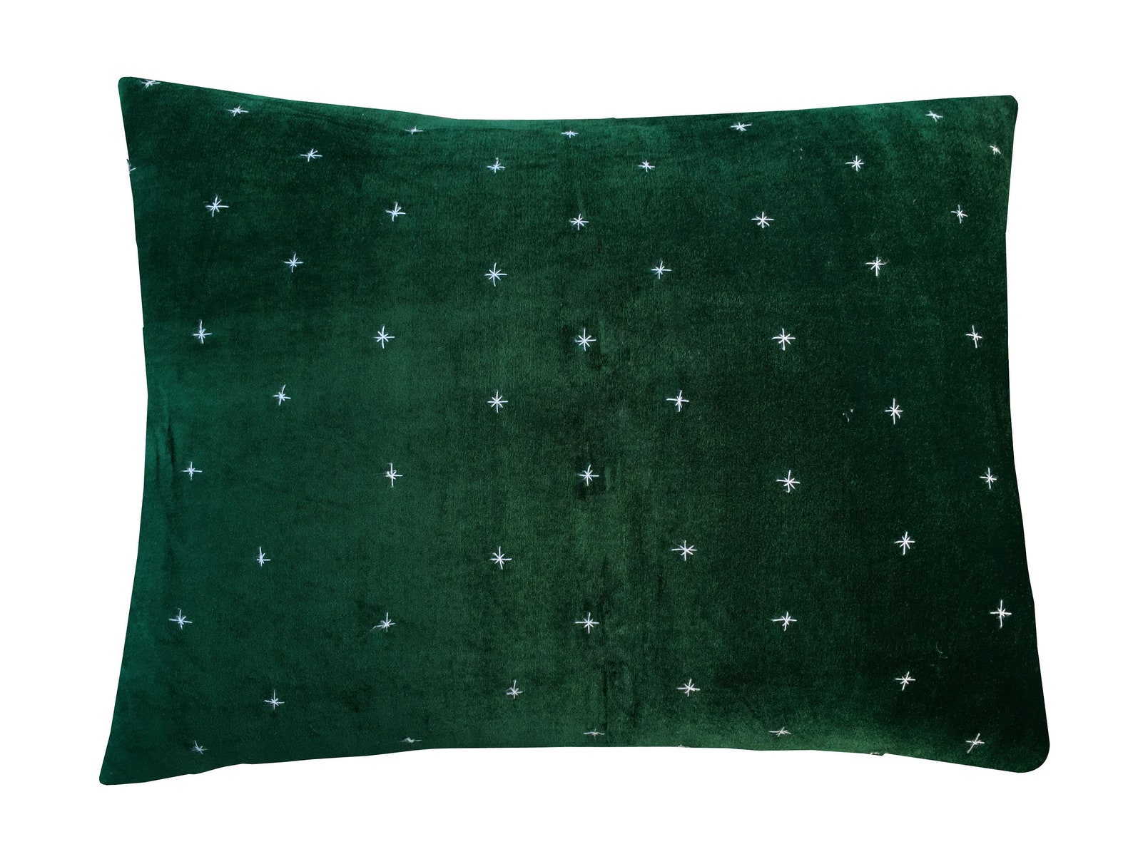 Emerald Green Velvet Throw Pillow Coverset of 2 Starry Hand - Etsy