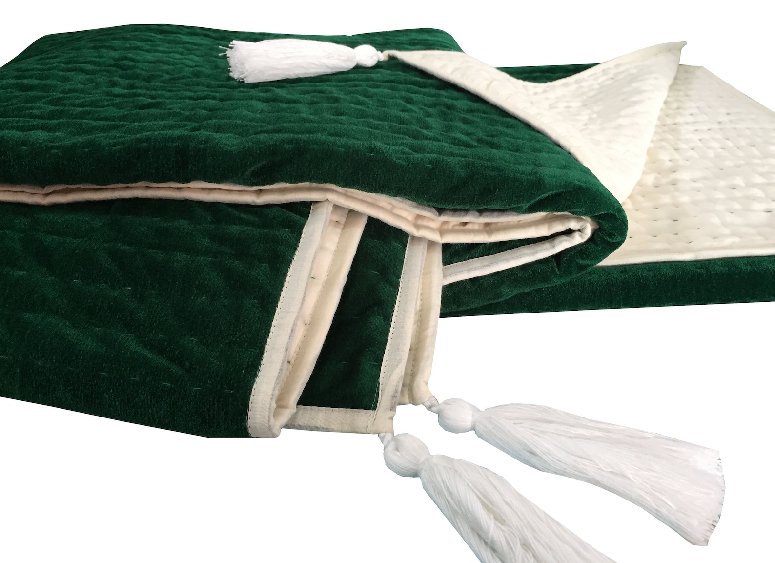 Emerald Green Velvet Quilt King Velvet Blanket Velvet - Etsy