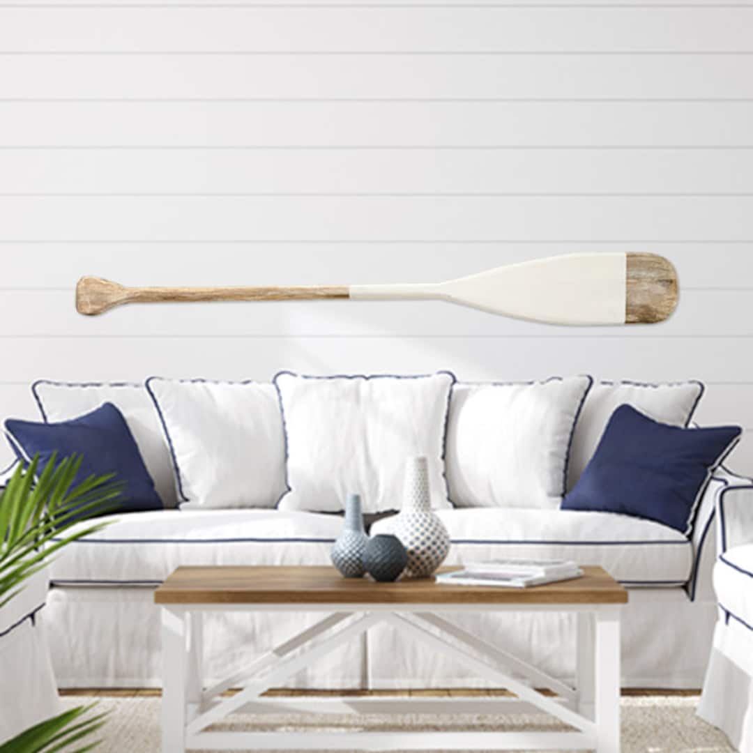 Decorative Wood Paddle, Decorative Wood Oar, Nautical Decor, Wall Decor ...
