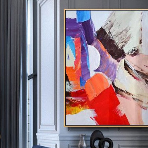 Extra Large Abstract Painting Modern Abstract Art Original - Etsy