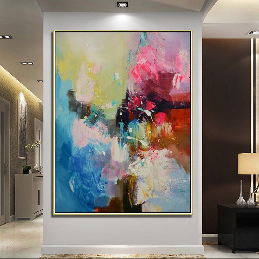 Original Abstract Painting Large Painting Hand Painted - Etsy