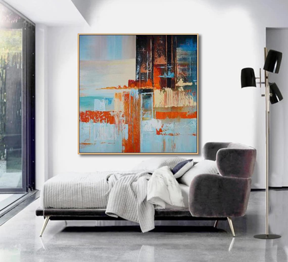 Extra Large Abstract Painting Modern Abstract Art Original Large Hand ...