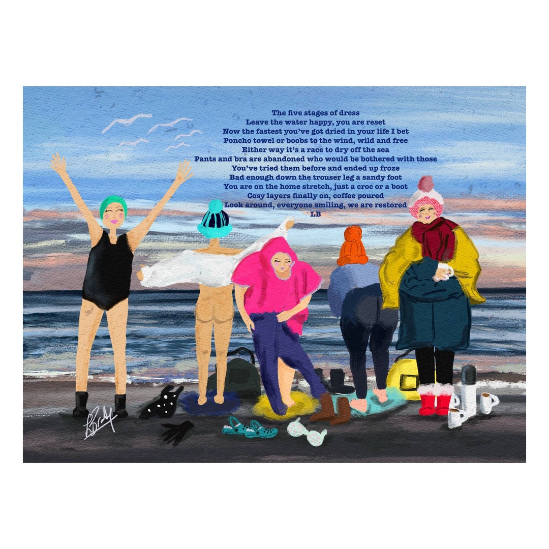 The Five Stages of Dress With Poem - Etsy