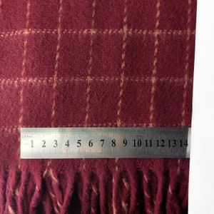 CHECKERED WOOLEN CLOAK | Merino Twill Cape, Medieval Blanket, Viking ...