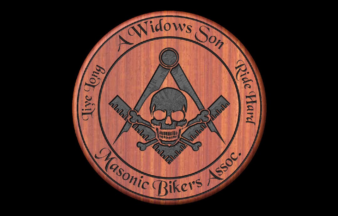 Masonic Wood Wall Plaque - Freemason Wood Wall Plaque - Masonic Gift ...