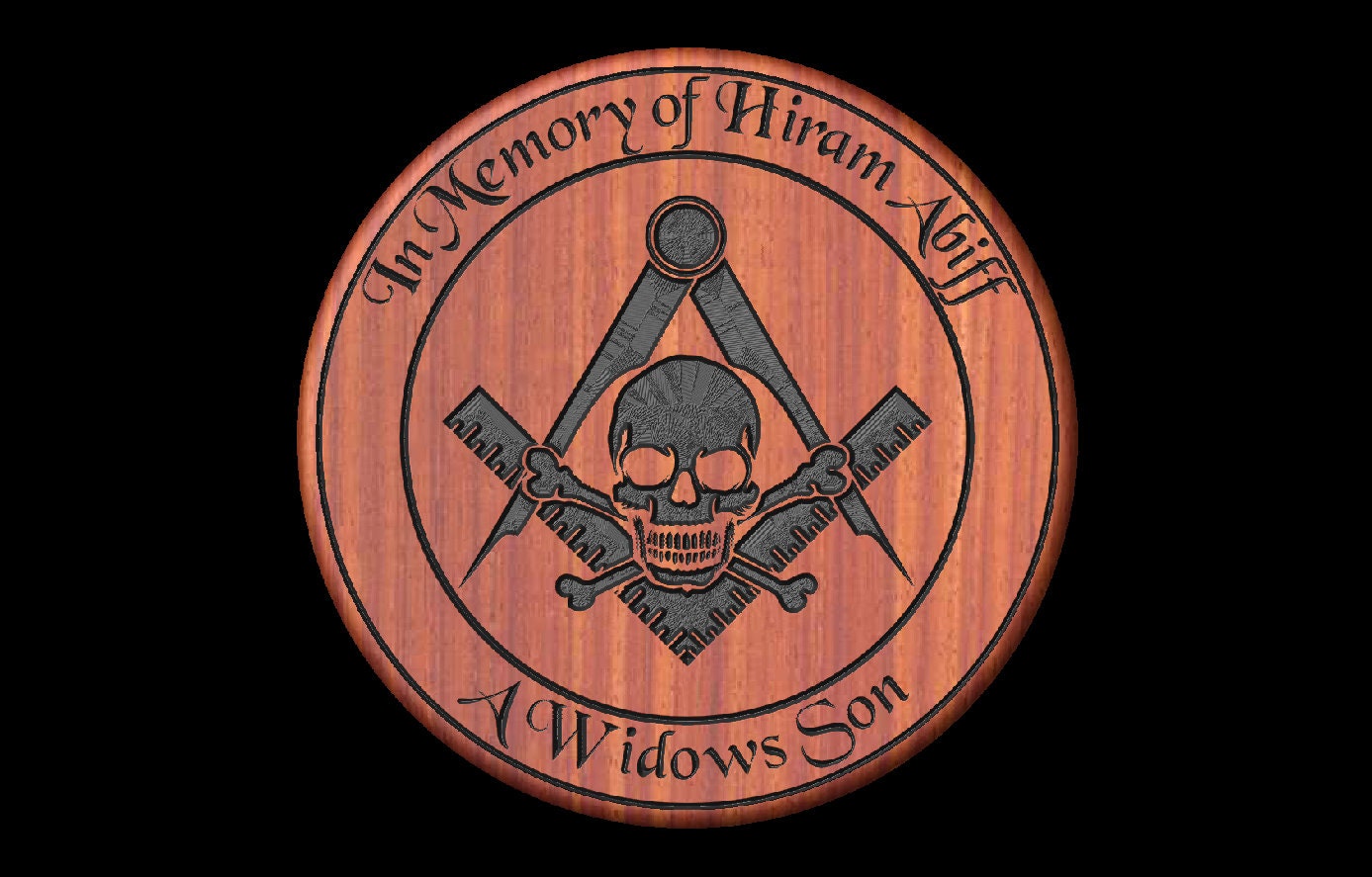 Masonic Wood Wall Plaque - Freemason Wood Wall Plaque - Masonic Gift ...