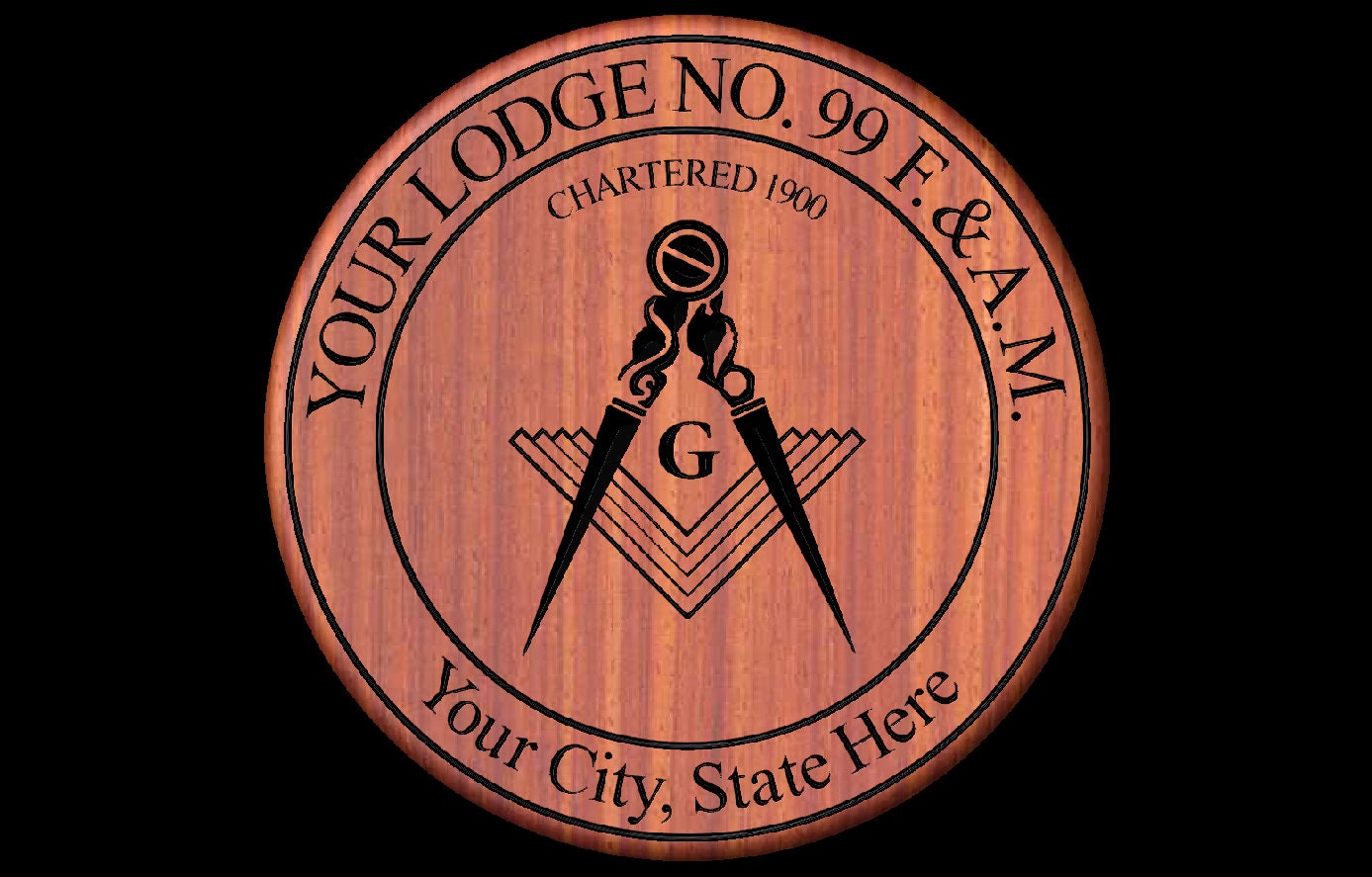 Masonic Lodge Plaque Masonic Wall Plaque Freemason Wall Plaque Masonic ...