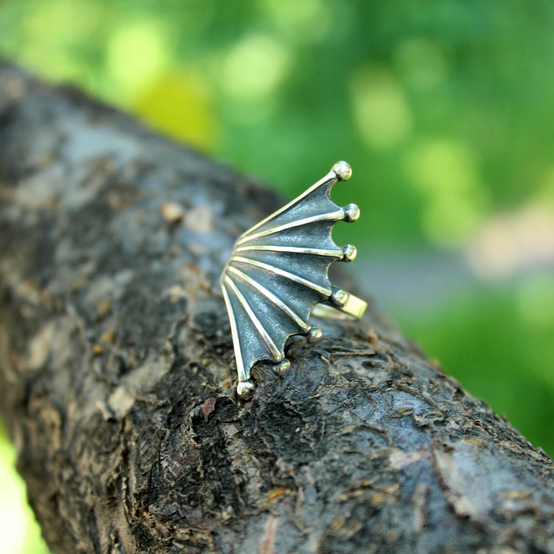 Sterling Silver Dragon Wing Ring Dragon Ring Armenian - Etsy