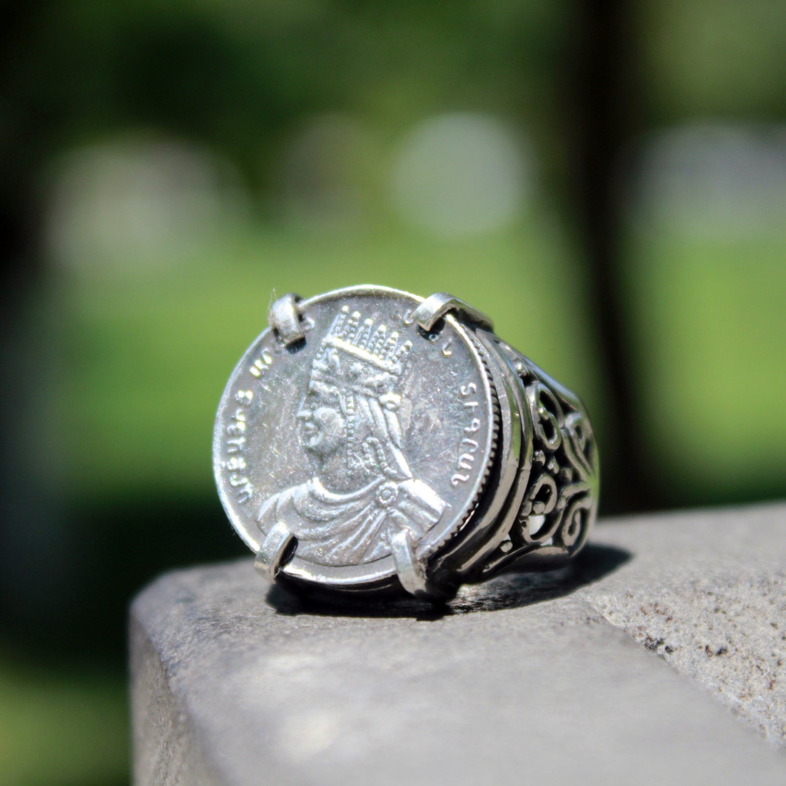 Handmade 925 Sterling Silver Men's Ring Silver Ring - Etsy