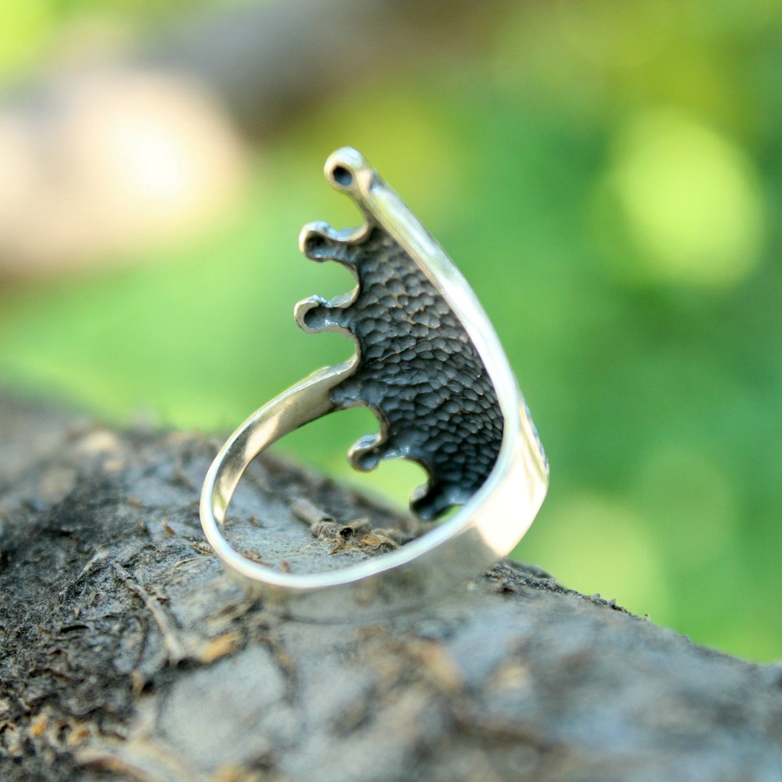 Sterling Silver Dragon Wing Ring Dragon Ring Armenian - Etsy