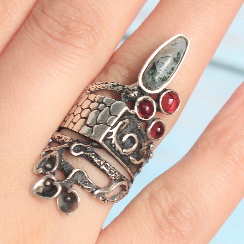 Boho Statement Ring - Etsy