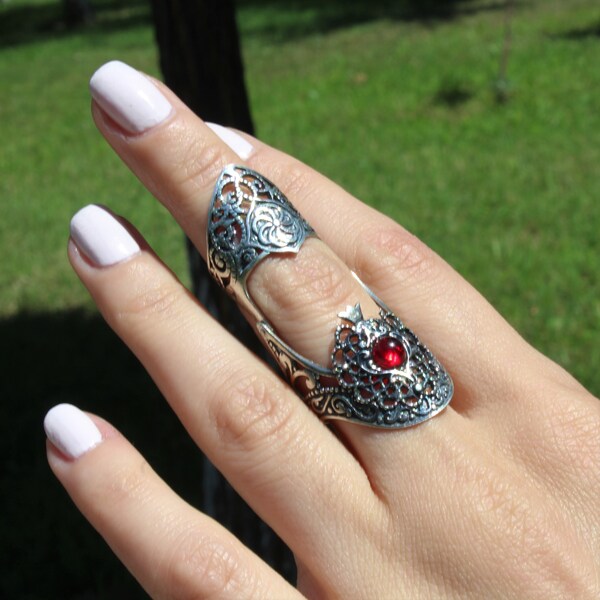 Full Finger Ring - Etsy