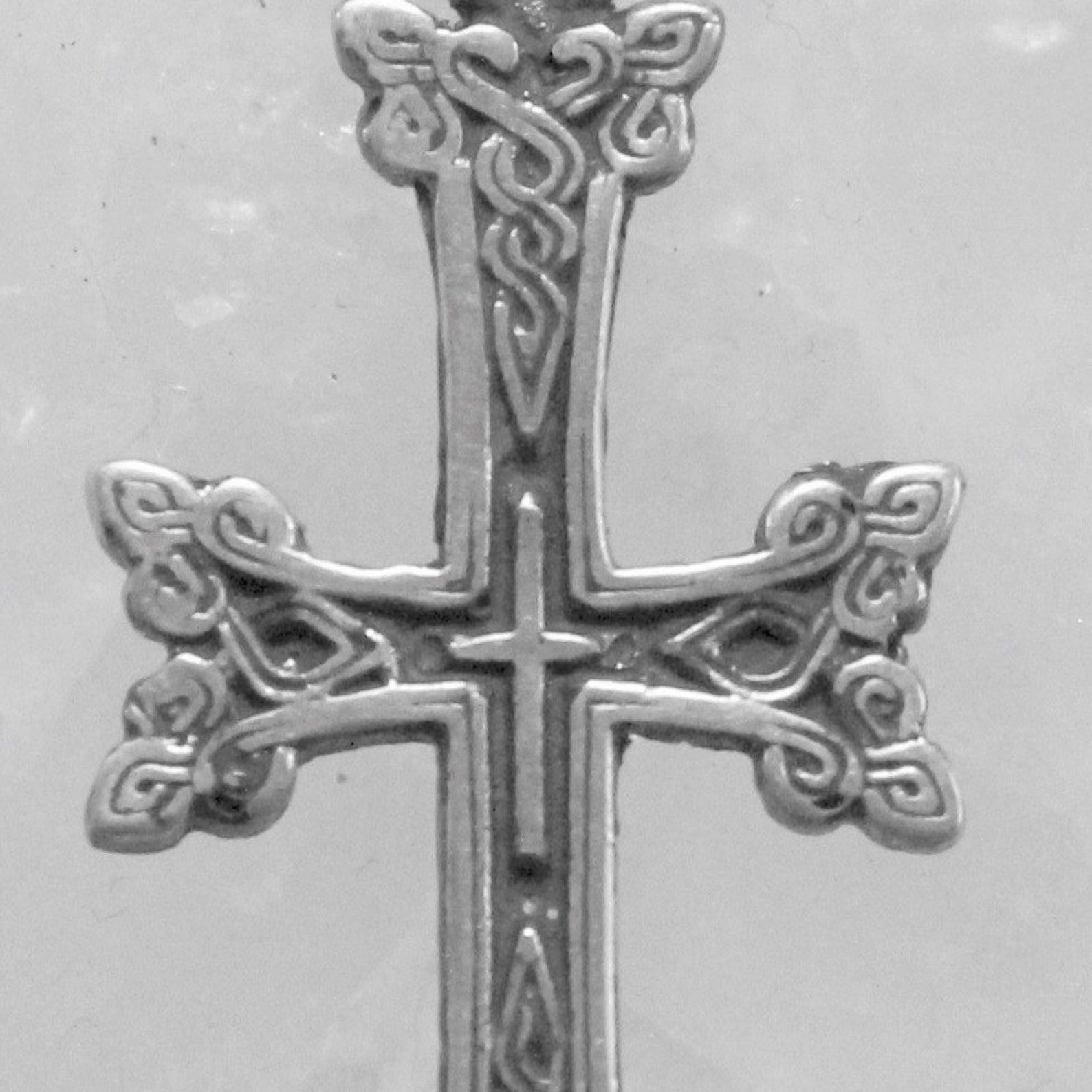 Sterling Silver Cross Pendant 925 Sterling Silver Necklace - Etsy