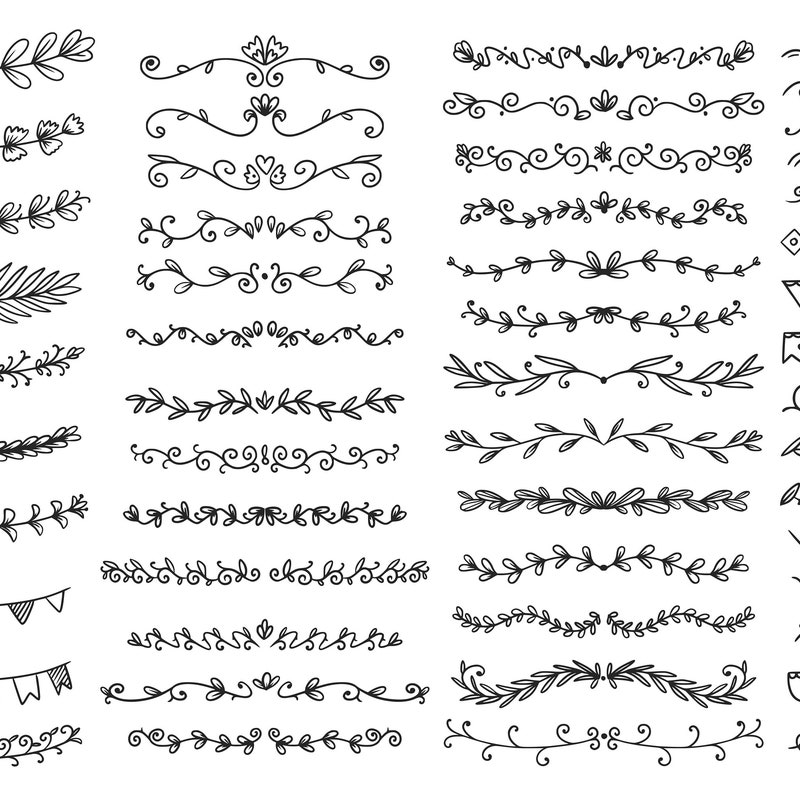 Doodle Dividers - Etsy