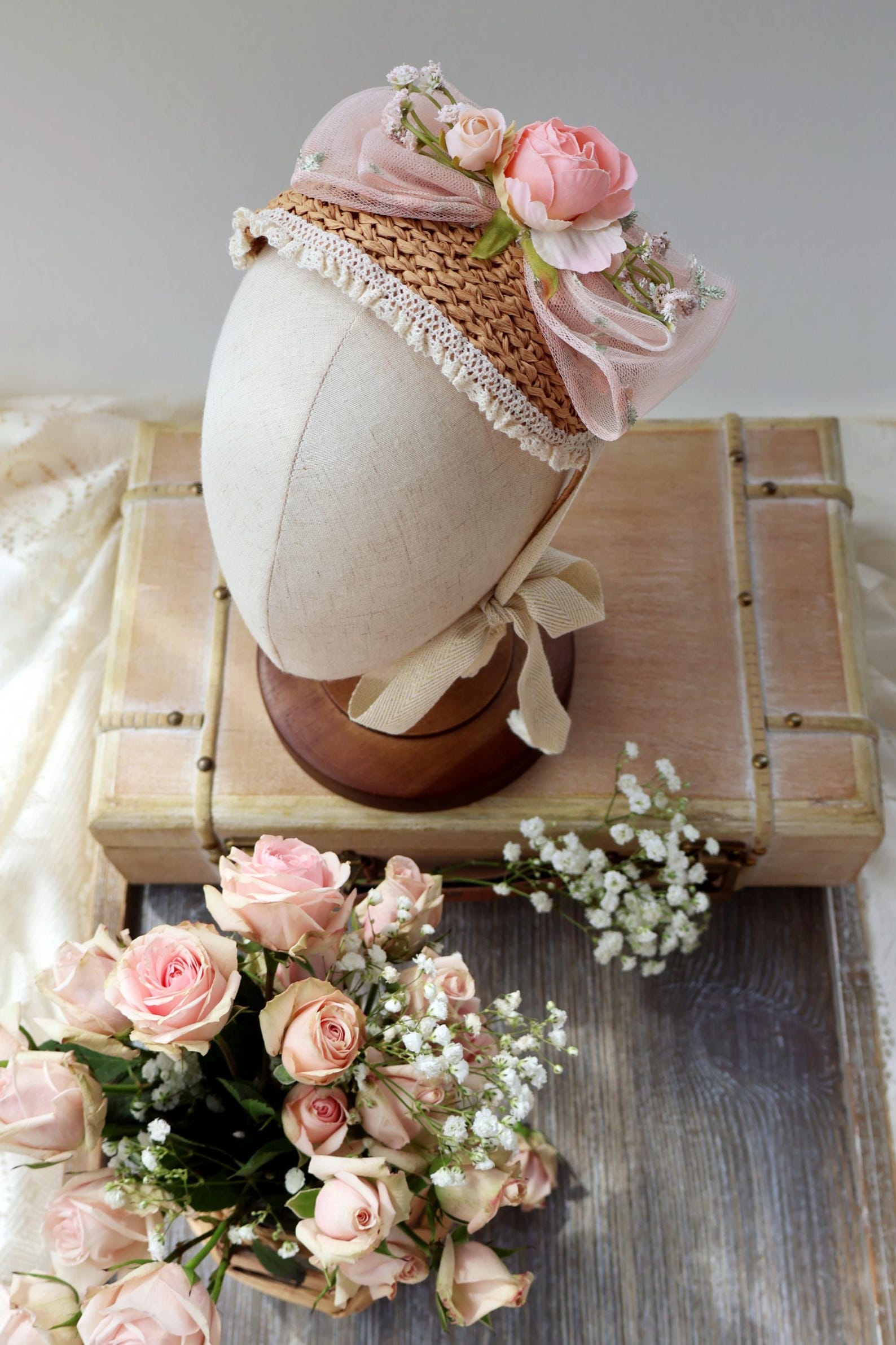 Party Hat, Party Hat With Flowers, Party Hat With Embroidery, Mini ...