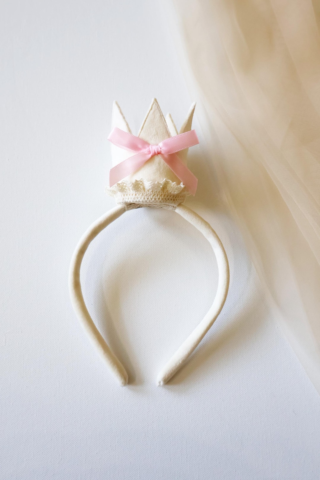Crown, Princess Crown, Crown With Bows, Mini Crown, Headband Crown ...