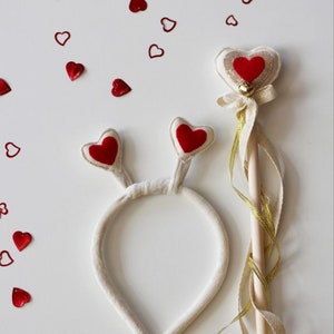 Magic Wand,heart Magic Wand, Valentine Magic Wand, Headbands, Valentine ...