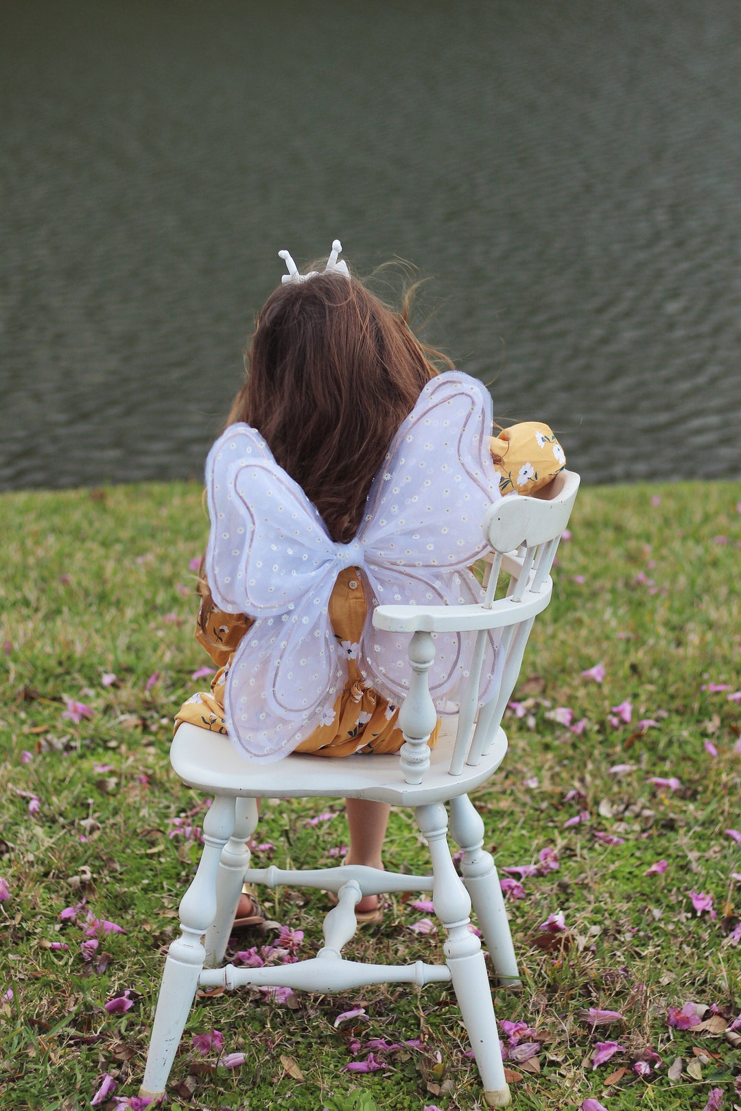 Wings, Chamomile Wings Kids Wings, Flowers Wings, Spring Wings, White ...