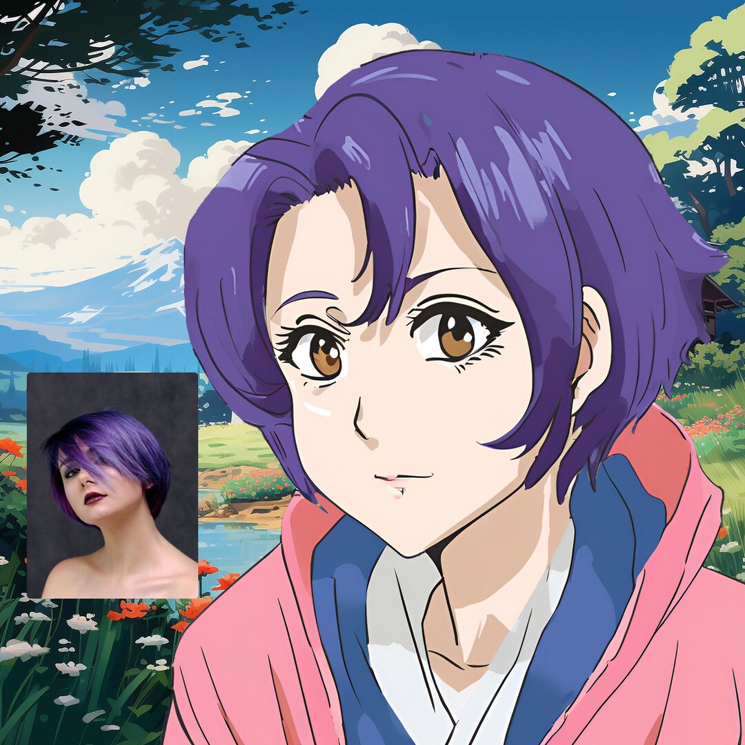 Custom Anime Commission, Anime Style Portrait, Anime From Photo, Anime ...