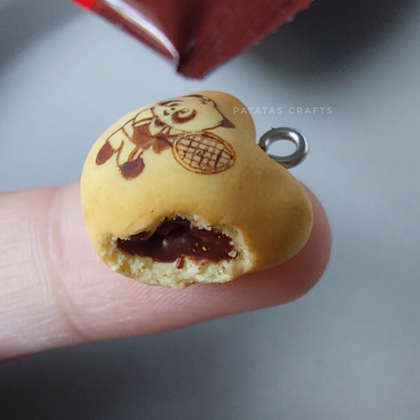 Hello Panda Cookie Charm Made From Polymer Clay - Etsy