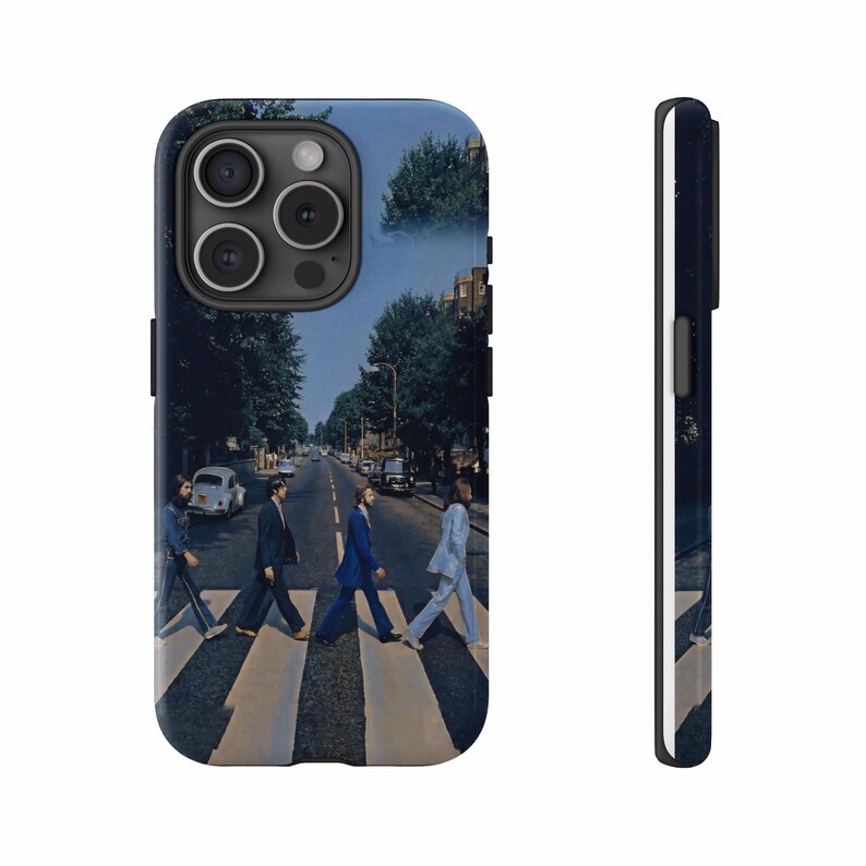 The Beatles Abbey Road Phone Cases, Iconic Music Album Art, Famous Band ...